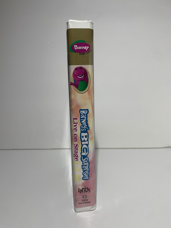 Barney's Big Surprise Live on Stage (1998) VHS Tape 45986020239 | eBay