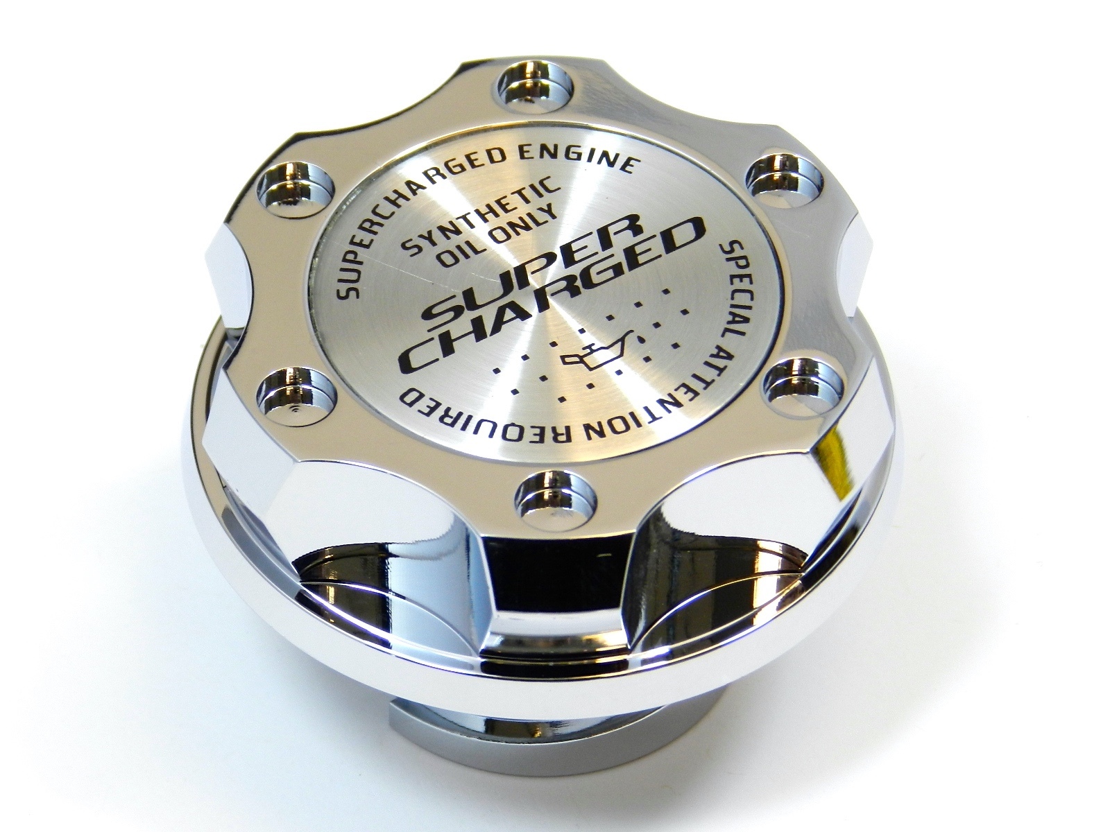 SUPERCHARGED CNC BILLET ENGINE OIL FILLER CAP FOR CHEVY LS1 LS2 LS3 LS6 ...
