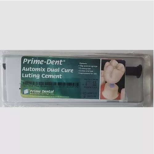 Permanent Dental Cement For Bridges Inlays Implants Veneers Crown White ...