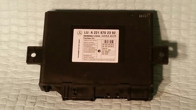 2007-2013 MERCEDES s550 AMG KEYLESS KEY LESS GO ENTRY CONTROL MODULE ...