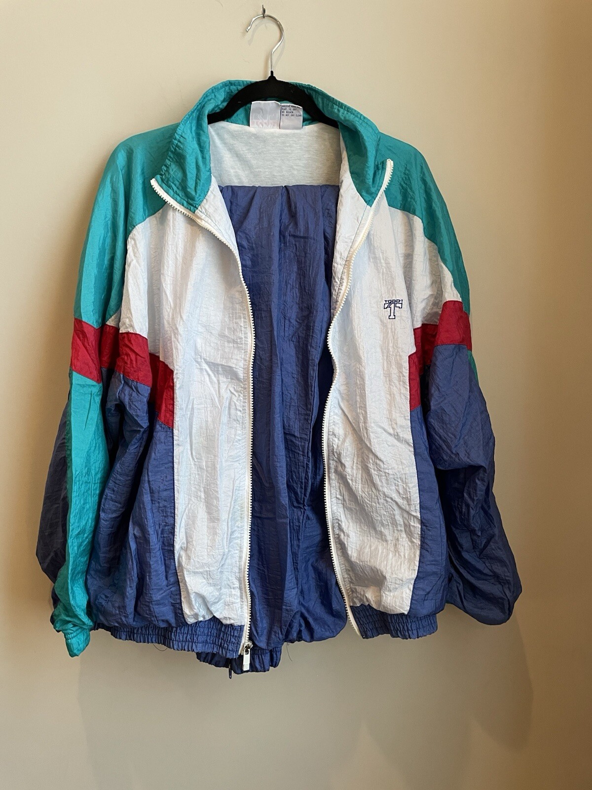 Mens Todd 1 Vintage Tracksuit Windbreaker Jacket Pants- Parachute 90s ...