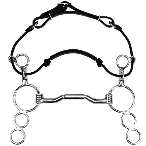 Myler 3-Ring Combination Bit Mullen Forward Tilt Low Ported Barrel MB ...