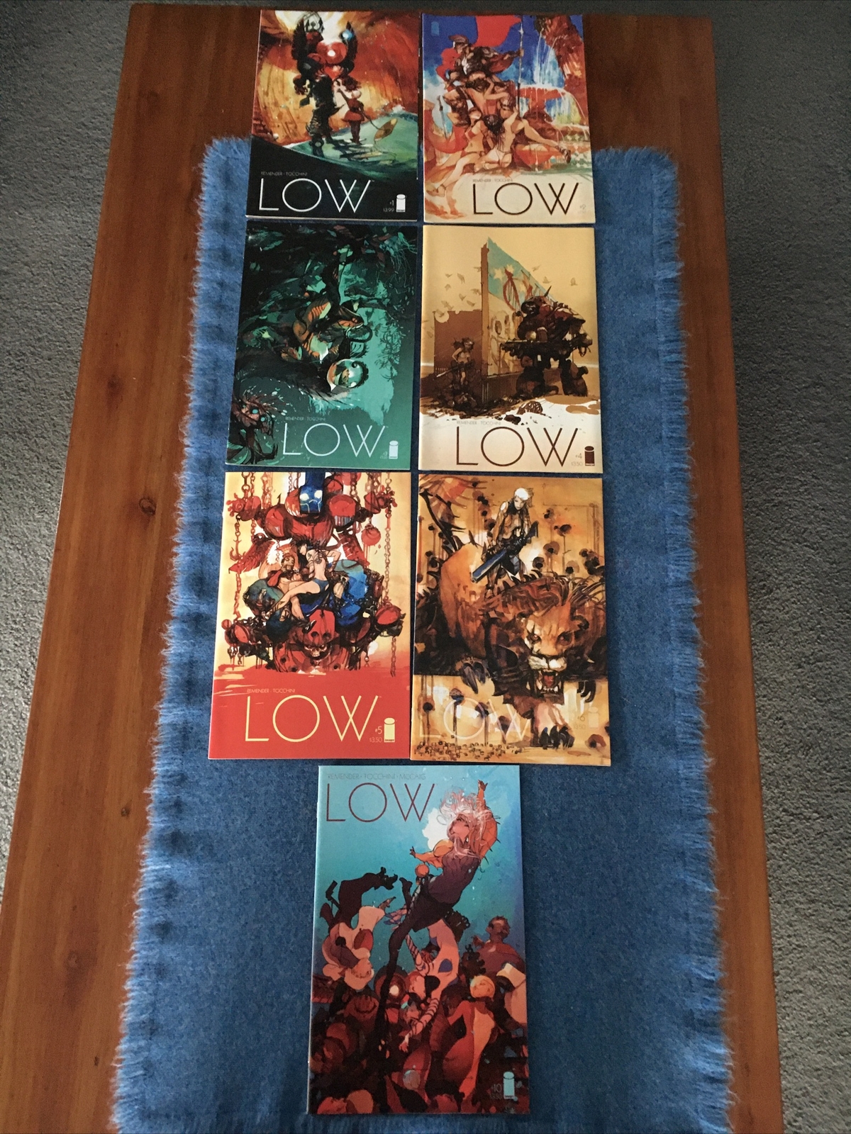 Lot Of 7 LOW Comics | eBay