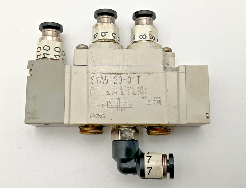 SMC SYA5120-01T Pneumatic Solenoid Pilot Valve SYA512001T SYA5120(TSC ...