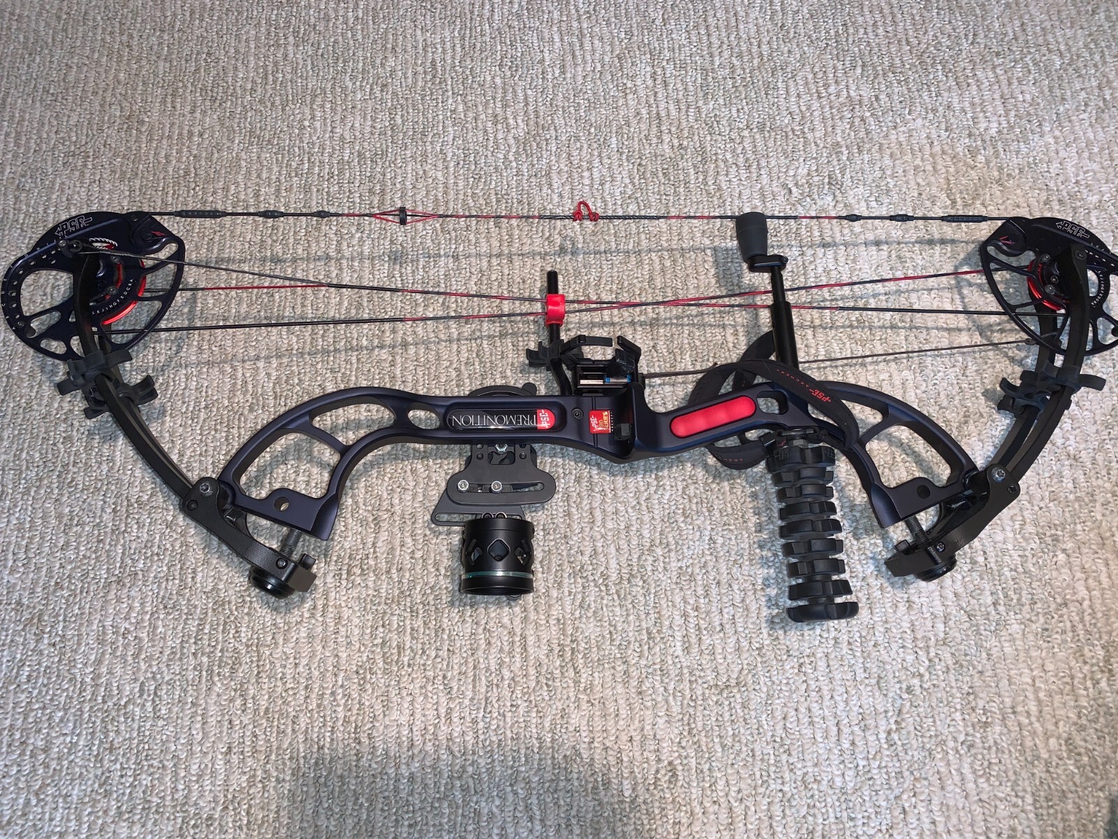 PSE Premonition SC: Peak ATA (W/case, release, sight, quiver, and ...