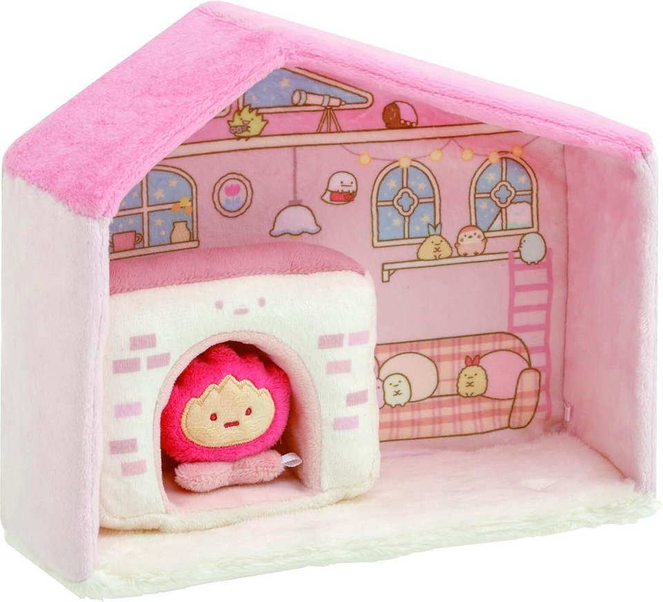 San-X Sumikko Gurashi Stuffed toy Sumikko House &Takibi & Danro Plush Doll New | eBay