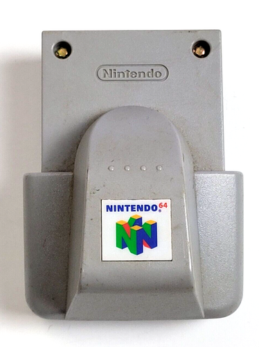 OFFICIAL NINTENDO 64 N64 OEM RUMBLE PAK PACK CONTROLLER SHAKER | eBay