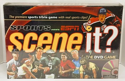 2005 Scene it? ESPN Sports Trivia DVD Game Factory Sealed | eBay