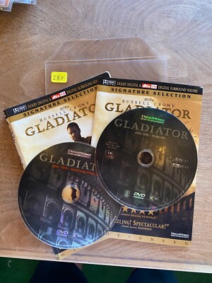 Gladiator - DVD Disc and Artwork ONLY #287 667068720426| eBay