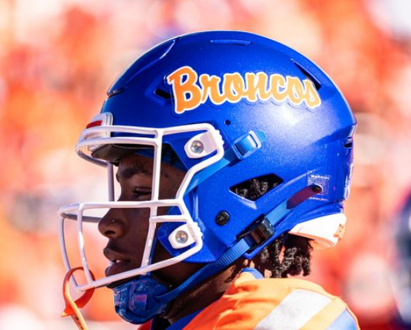 Boise State Football Helmet Decals - Script | eBay