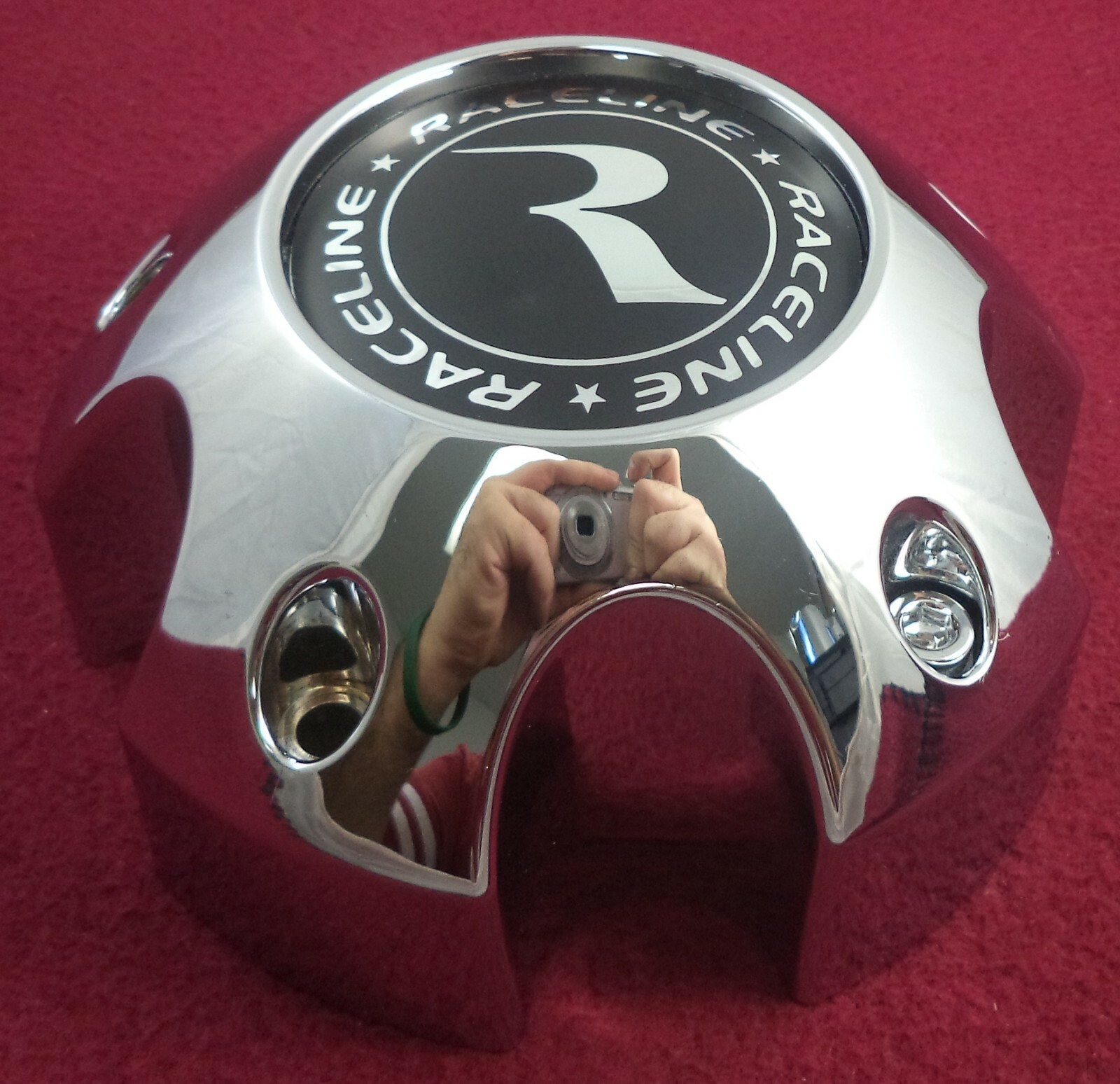 Raceline Wheels Chrome Custom Wheel Center Cap # 311160 / PD-CAPSX-P981 ...