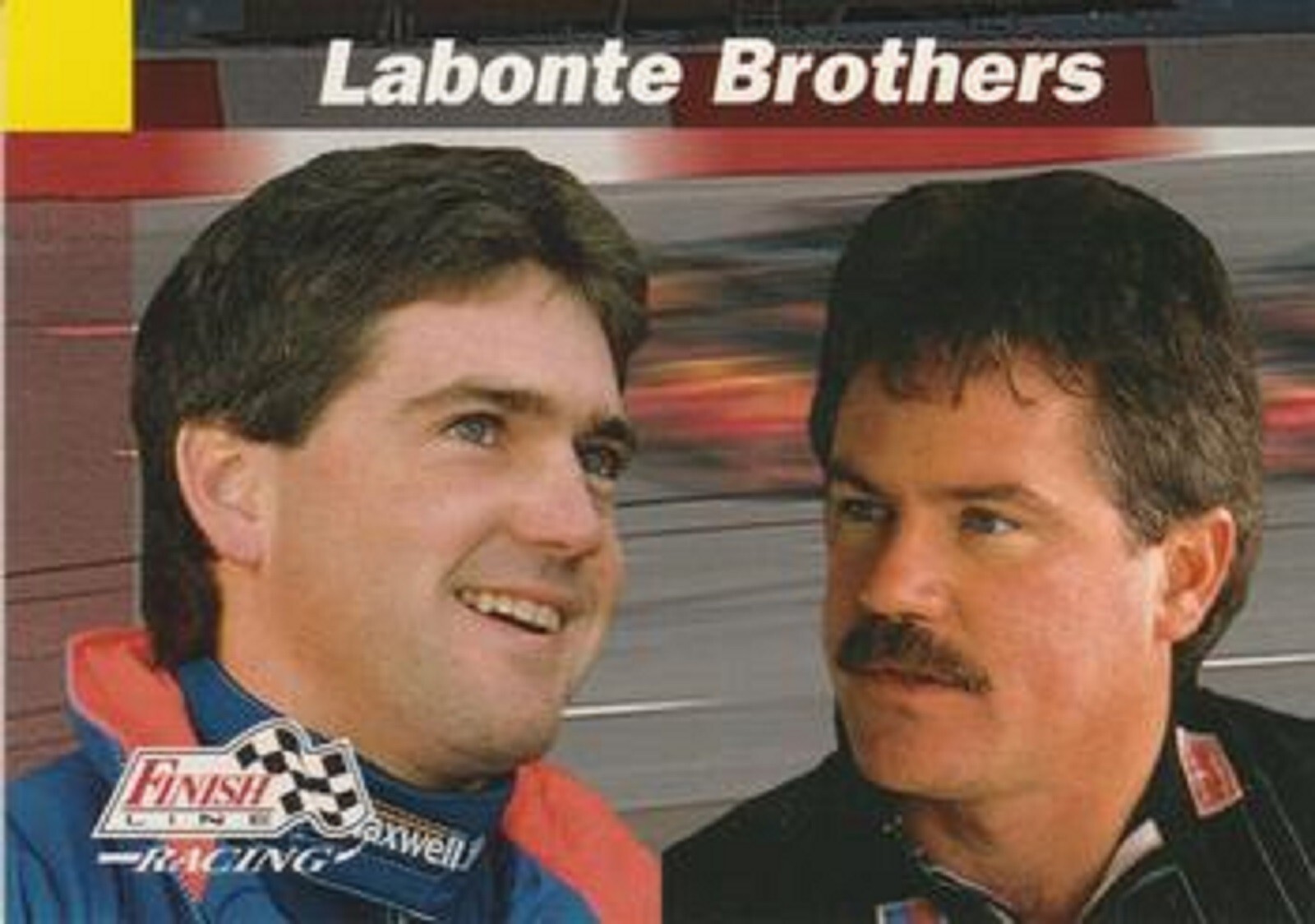 1993 Finish Line #27 Terry Labonte Bobby Labonte HOF | eBay