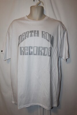 mens crooks & castles death row records t-shirt L nwt white | eBay