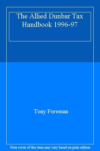 The Allied Dunbar Tax Handbook 1996-97 9780273625032 | eBay