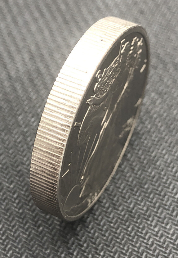 1 Troy Ounce .999 Fine Pure Titanium Walking Liberty Eagle Rounds ...