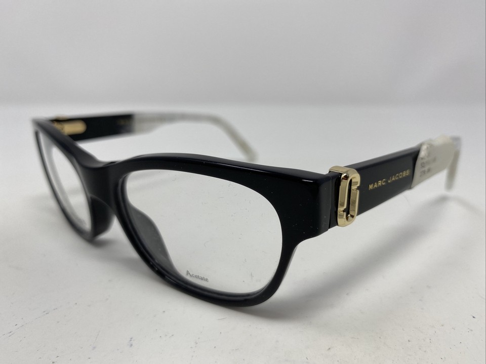 Marc Jacobs MARC 251 001 52-18-140 Black Plastic Full Rim Eyeglasses ...