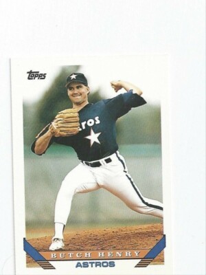 Butch Henry Astros 1993 Topps #281 | eBay