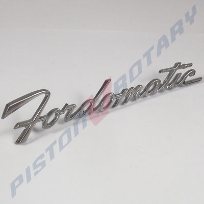 FORDOMATIC Boot Lid Badge , New for XM XP Ford Falcon Fairmont Futura ...