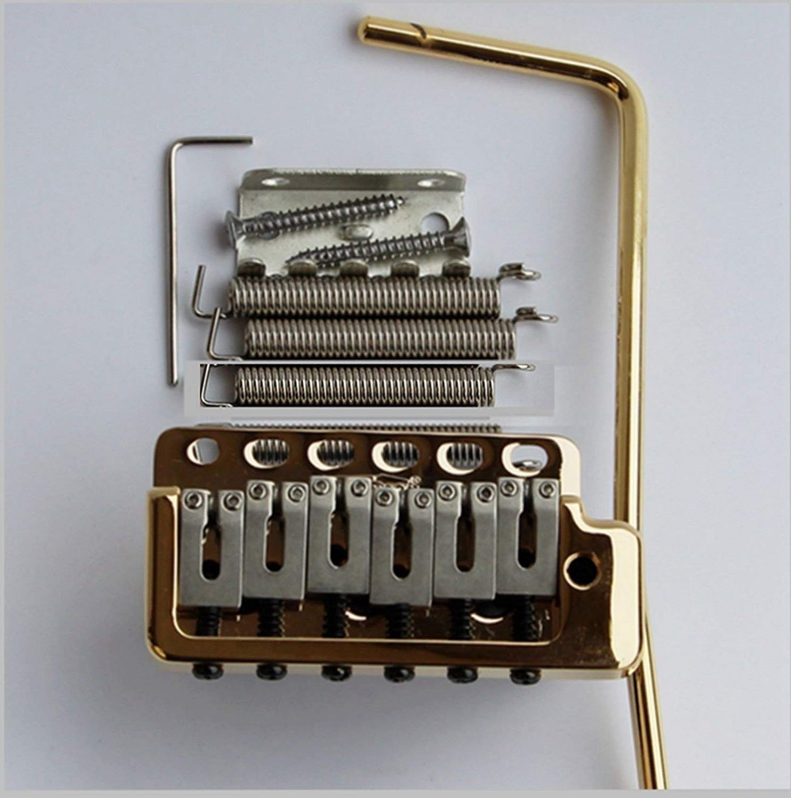Wilkinson Wvp6 Tremolo Bridge Gold Stainless Steel Saddles From Korea ...