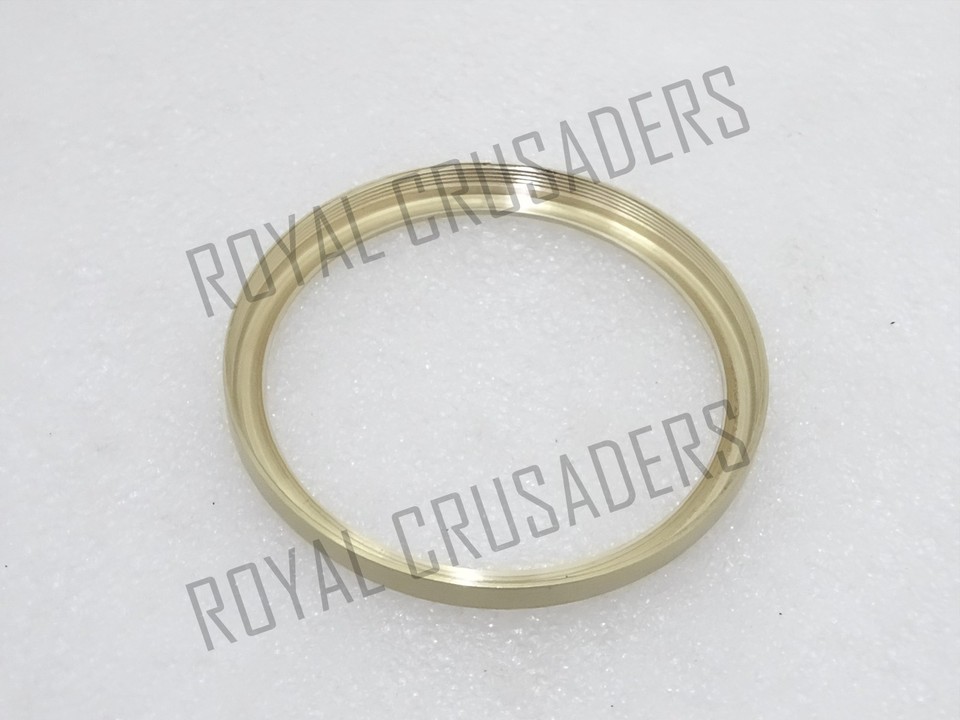 NEW SMITH SPEEDOMETER BRASS BEZEL ANELLO SUITABLE FOR ORIGINAL SMITHS ...