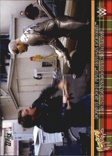 2016 WWE Road WM Rowdy Roddy Piper Tribute Defeats Goldust in Hollywood ...