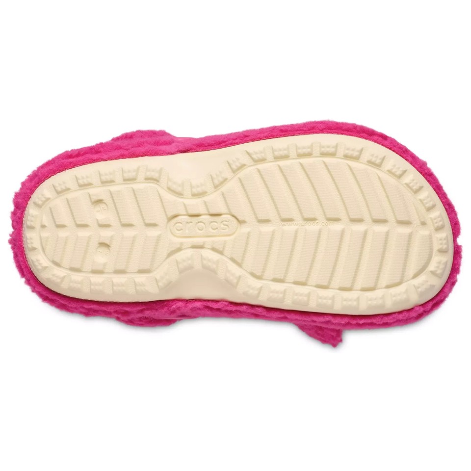 CROCS LOTSO FUZZY TOY STORY SLIPPERS Size Women's 8 Hot PINK | eBay