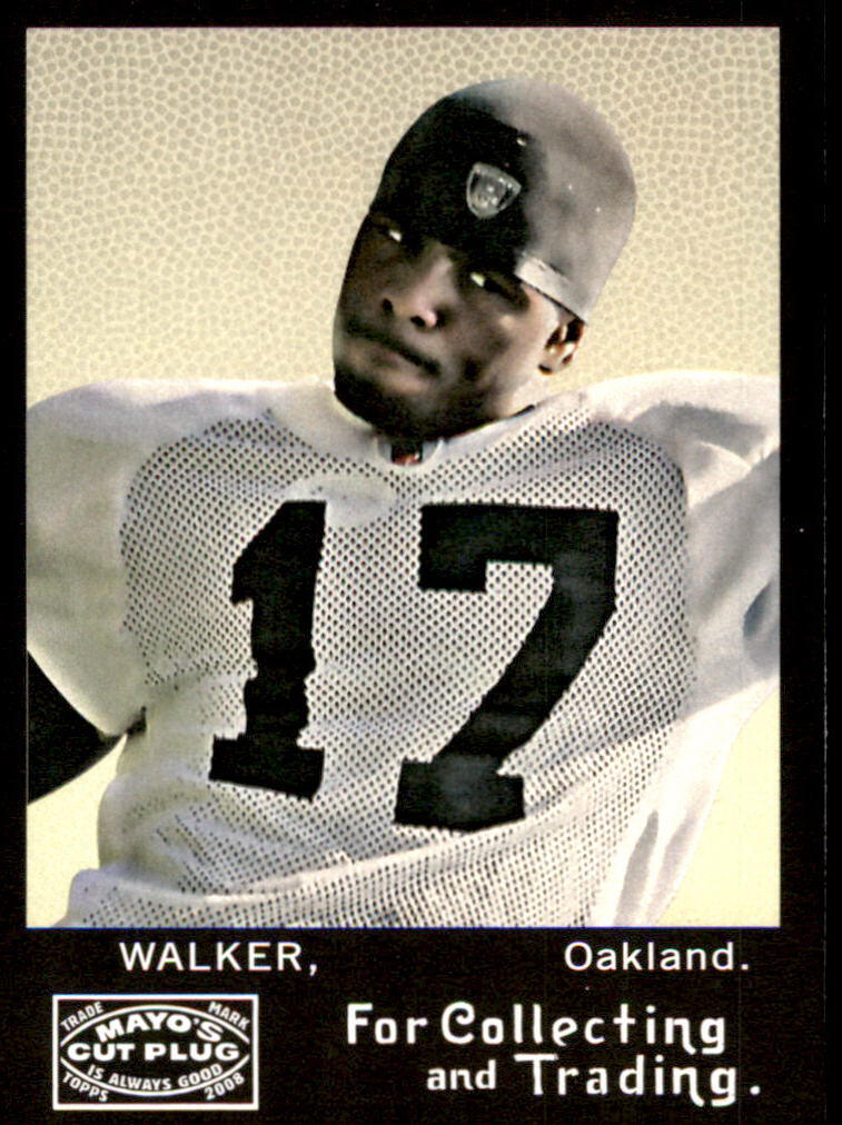 2008 Topps Mayo #6 Javon Walker Oakland Raiders | eBay