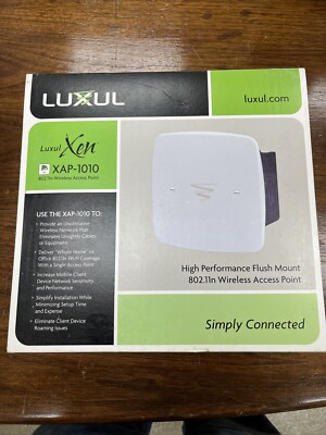 LUXUL XAP-1010 FLUSH MOUNT 802.11N WIRELESS ACCESS POINT | eBay