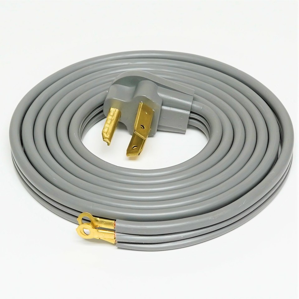 Clothes Dryer Power Cord 3 Prong Wire 30 Amp 10' Foot 10/3 Gauge Wire ...
