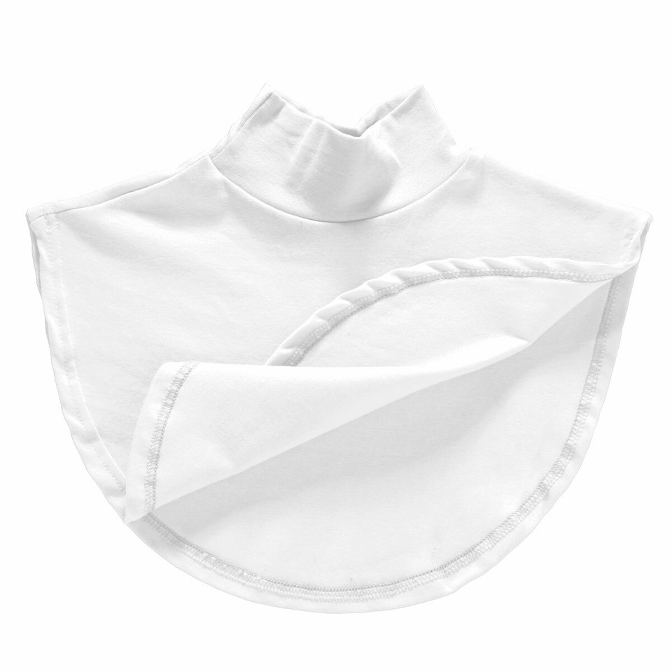 Women Men Detachable Dickey False Mock Collar Neckline Fake Neck Bib ...