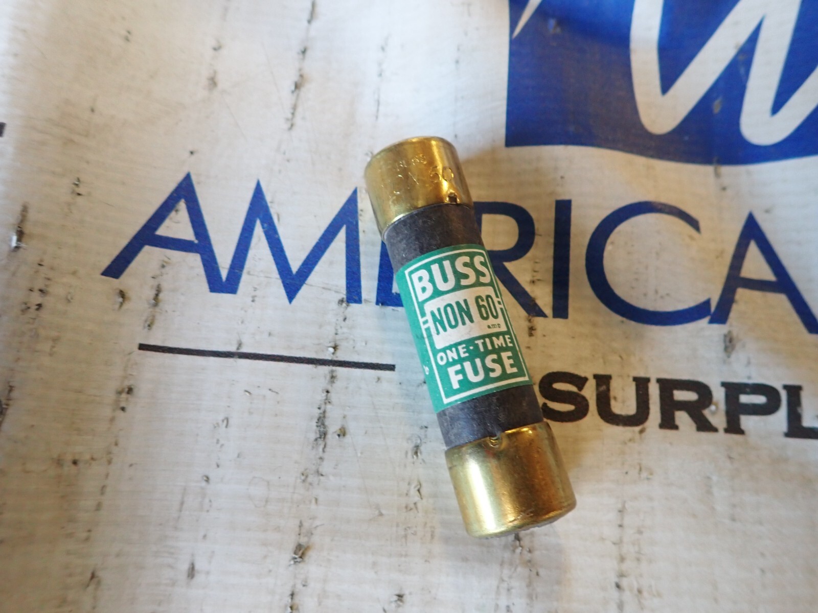 LOT OF 3 BUSS NON60 NON-50 60 amp 250 volt Fuses | eBay