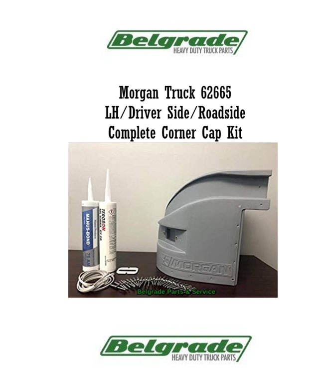 Morgan Truck 62665 LH/Driver Side/Roadside Complete Corner Cap Kit | eBay