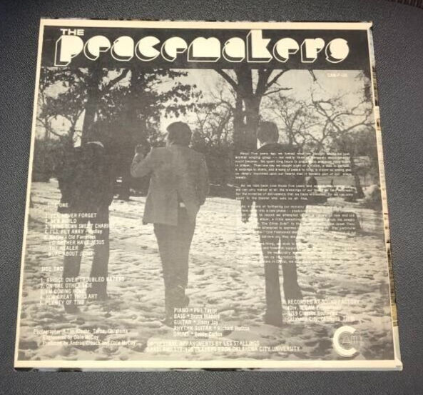 THE PEACEMAKERS CAM RECORD TULSA OKC ANDRE CROUCH JESUS PEOPLE SOUND ...