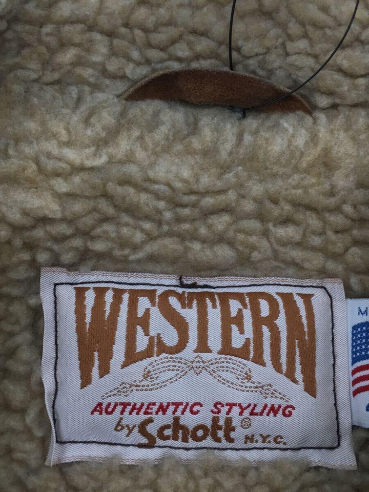 Schott Bore lunch Jacket leather Camel 40 Used | eBay