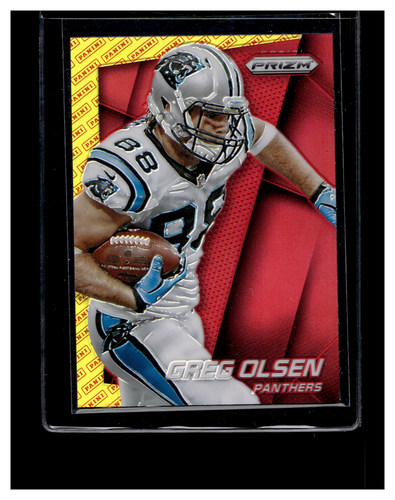 2014 Panini Prizm #114 Greg Olsen Panini Logo Prizm | eBay