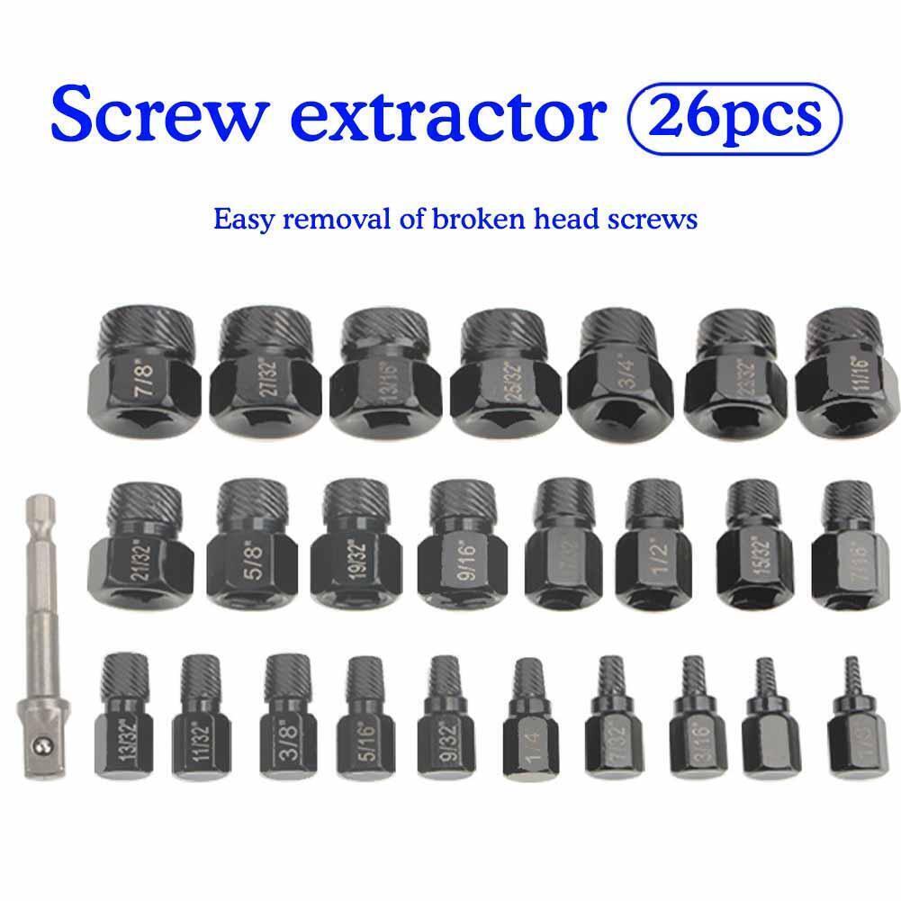 26Pcs Stud Remover Screw and Bolt Extractor Tool Set G0K5 | eBay