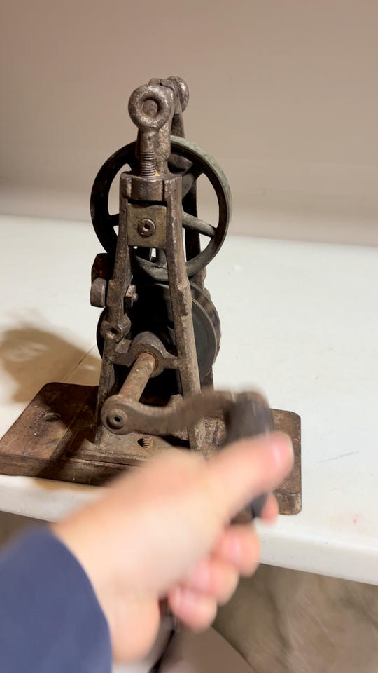 Antique Thomas Mills Philadelphia Candy Drop Press Roller Taffy Machine ...