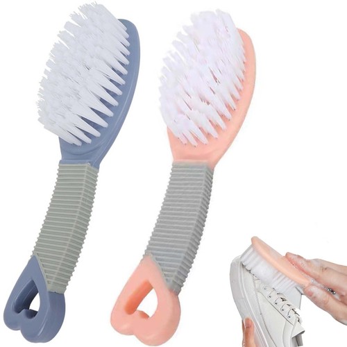 2 Pack Shoe Cleaning Brush Small Shoe Brushes Scrubbing Brush Sneaker ...