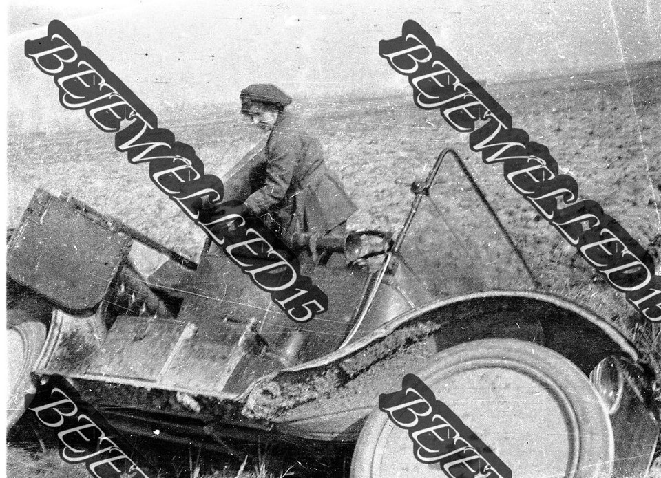 6x Old Negatives.Steam Traction Engine Recover Car From Ditch In 1912 ...
