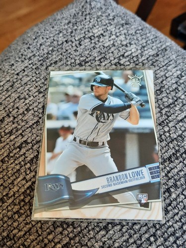 2019 Topps Big League Baseball Brandon Lowe RC #328 Tampa Bay Rays | eBay