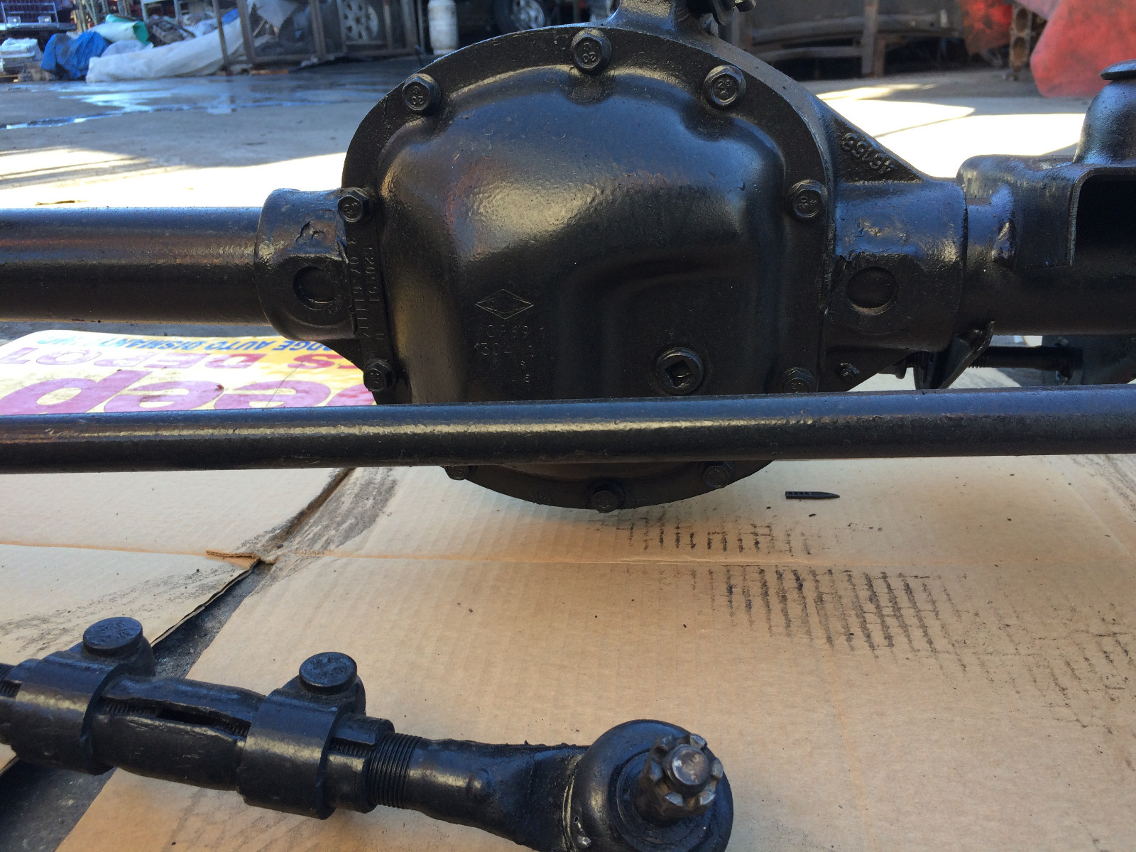 1997-2006 JEEP WRANGLER TJ OEM FRONT DIFFERENTIAL ASSY COMPLETE AXLE ...