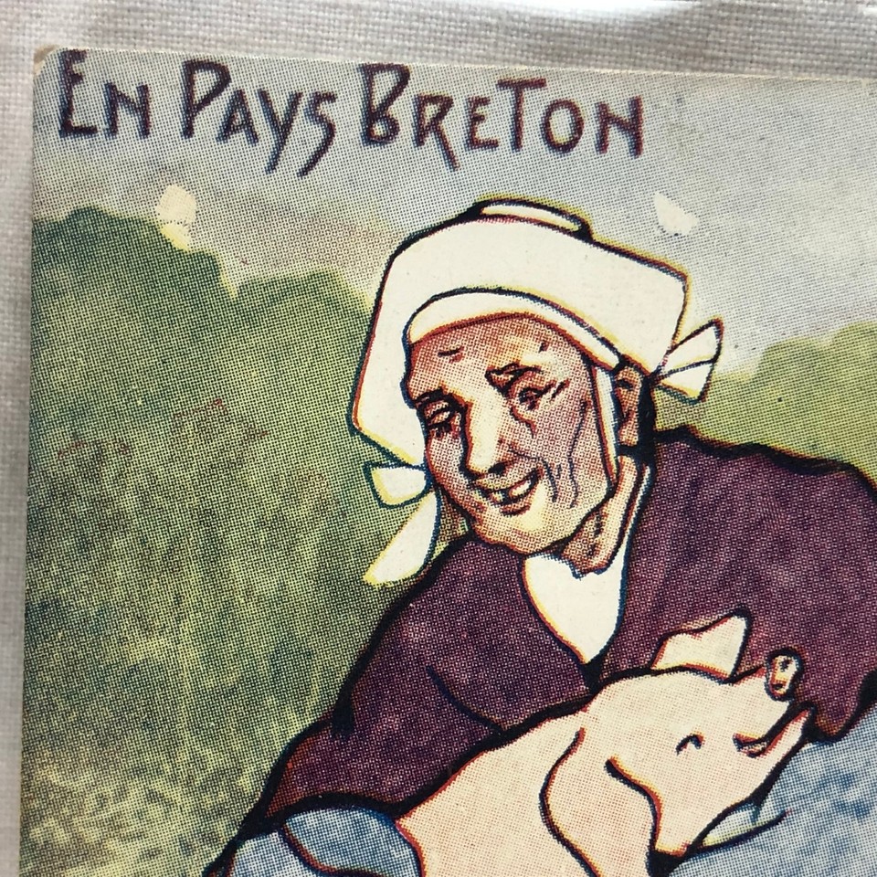 Vintage 1907 Raphael Tuck & Sons Postcard En Pays Breton | eBay
