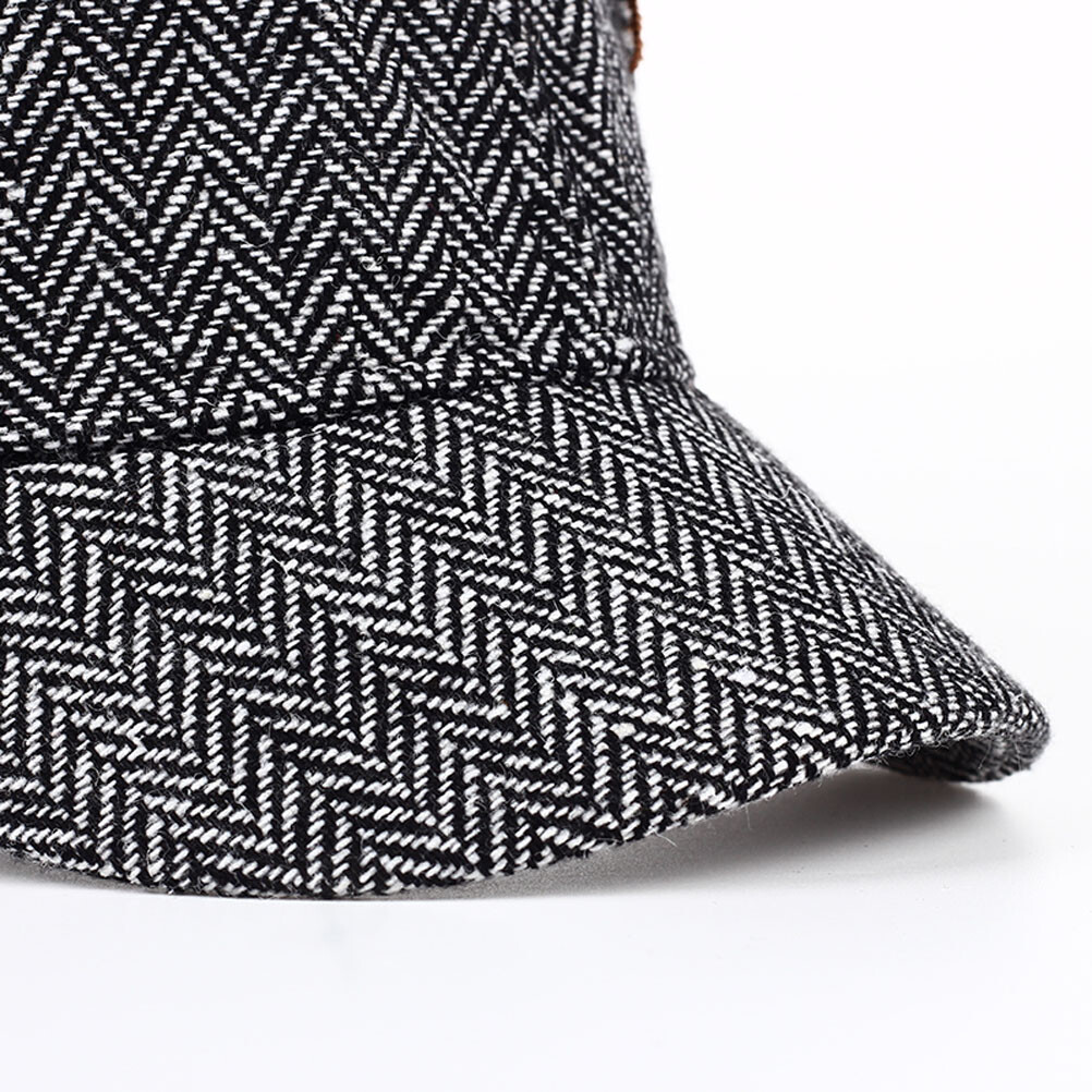 Mens Sherlock Holmes Detective Cap Cosplay Two Brims Beret Deerstalker ...