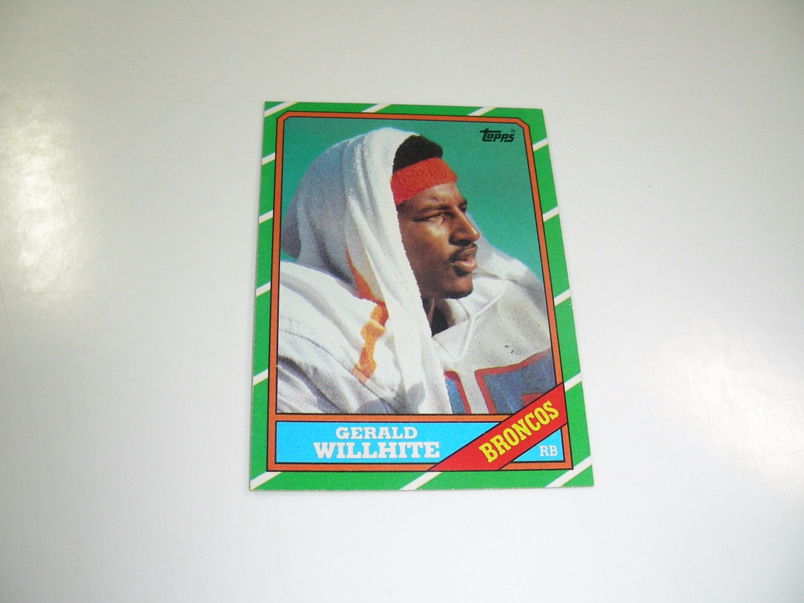 Gerald Willhite 1986 Topps card #114 | eBay