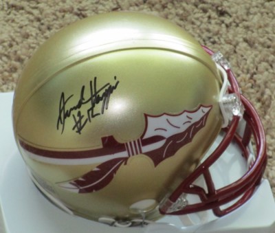 JARRED "Scooter" HAGGINS Signed FLORIDA STATE SEMINOLES Mini Helmet | eBay