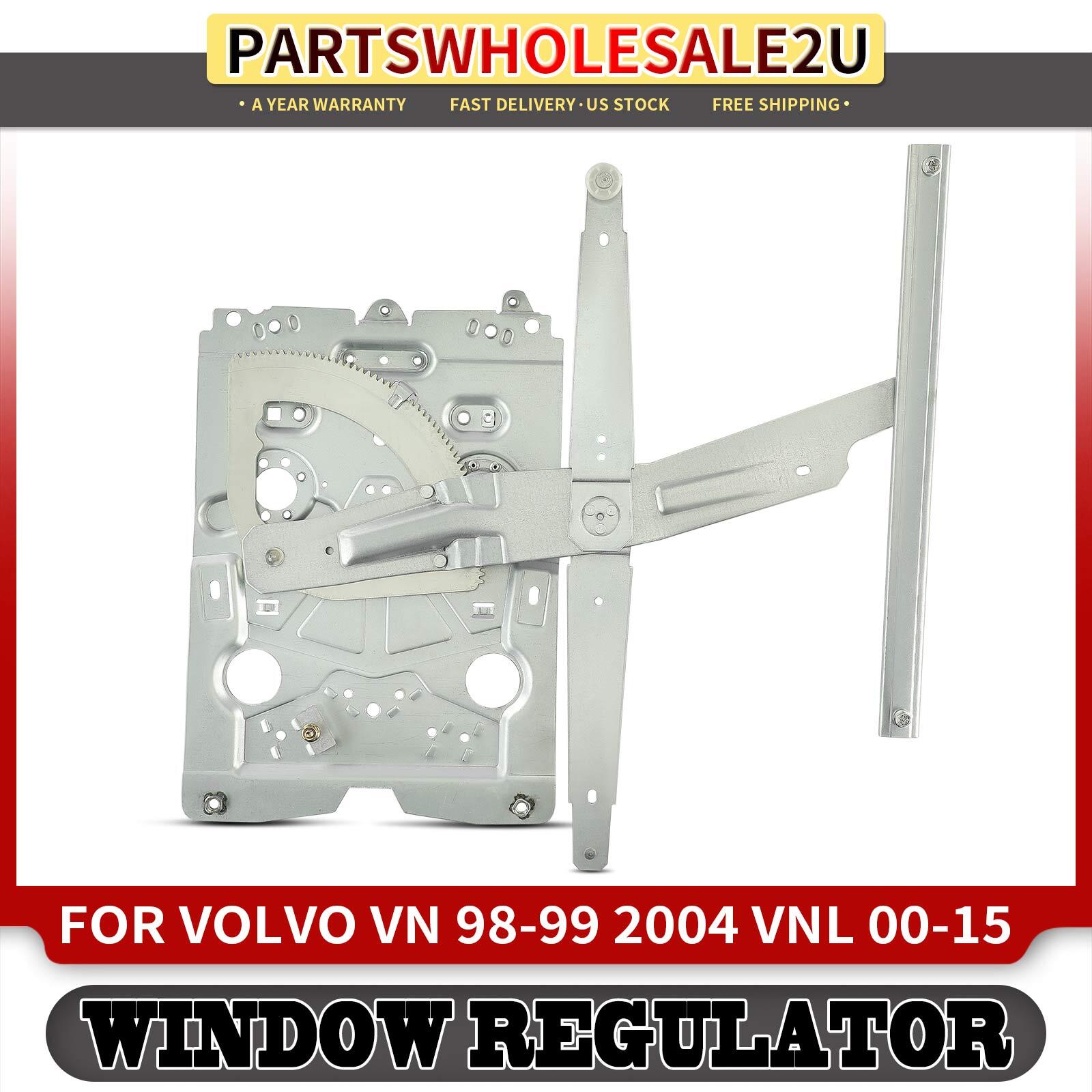 Front Left Side Manual Window Regulator w/ Panel for Volvo VN 1998-1999 ...