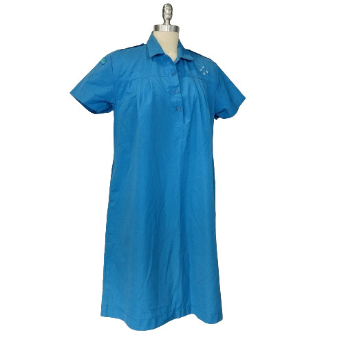 Vintage Hong Kong Girl Guides Uniform Dress Size M Bl… - Gem