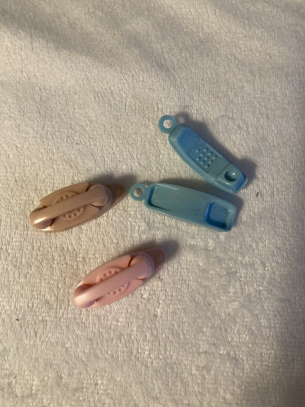 Mini 3 phones Vintage Barbie doll pink tan blue | eBay