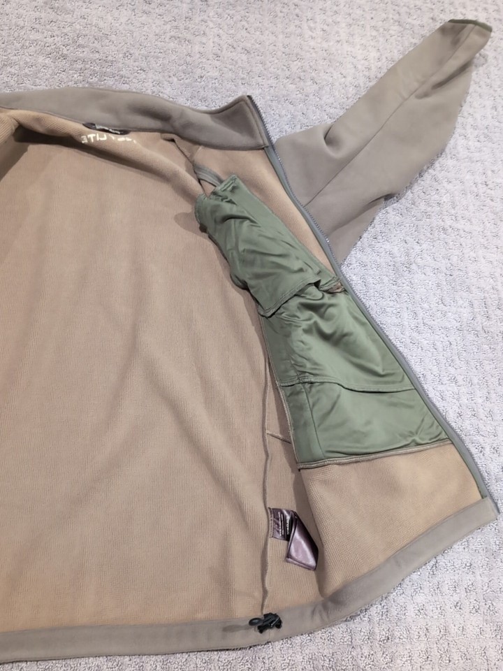 First Lite Challis Fleece Jacket Large Conifer Excellent! Free Shipping ...