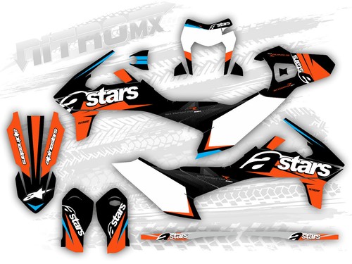 NitroMX Graphics Kit for KTM 690 Enduro-R 2019 2020 2021 2022 2023 2024 ...